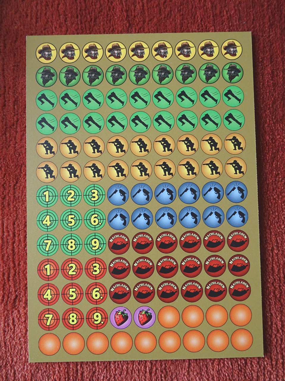 Dingstown - Tokens from cartoon